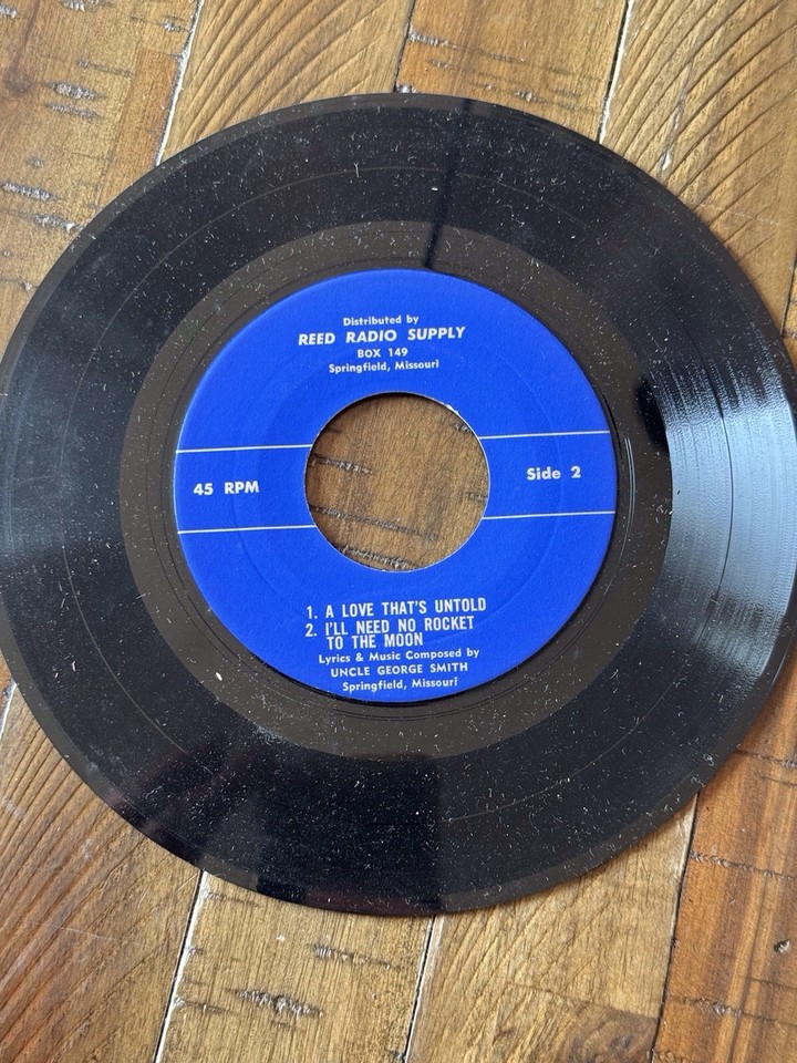 Vintage 45 RPM Vinyl Uncle George Smith Springfield MO | eBay
