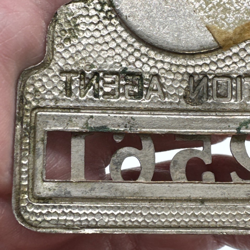 New York City Transit Subway Train "Station Agent" Badge Nice Piece ...