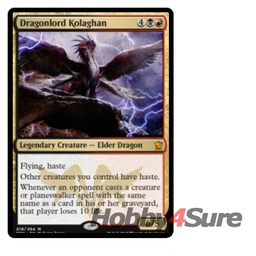 Dragonlord Kolaghan M/NM Magic: The Gathering MTG Dragons Of Tarkir | eBay