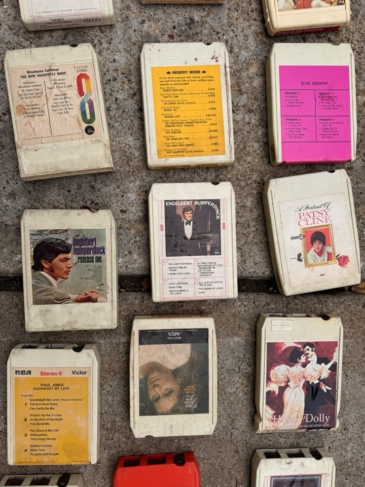 8- track tapes ( 51 tapes in total ) | eBay