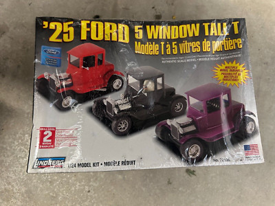 1925 '25 Ford 5 Window Tall T MODEL KIT 1:24 ITEM: 72196 | eBay