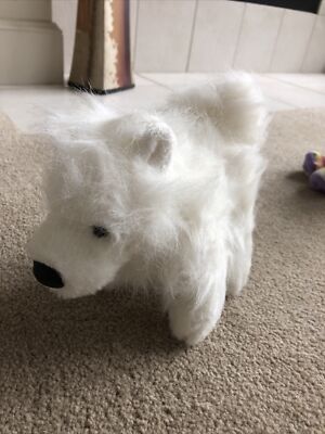 Webkinz Samoyed White Puppy Dog Stuffed Plush Only Fluffy Toy No Code ...