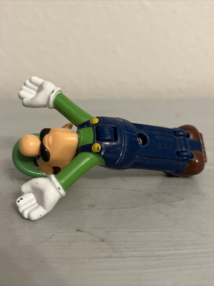 NINTENDO SUPER MARIO BROS LUIGI SLIDING LUIGI TOY | eBay