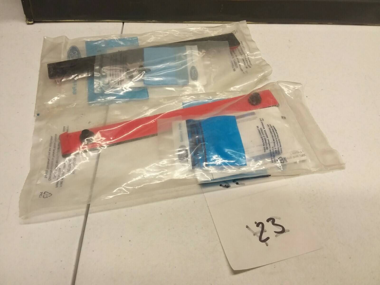 1X NOS 1995-97 Ford Contour Mercury Mystique Rear License Plate Frame ...