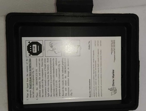 DREW MARINE DREWPLEX OK CORROSION INHIBITOR AMPOULE TEST KIT 0387010 | eBay