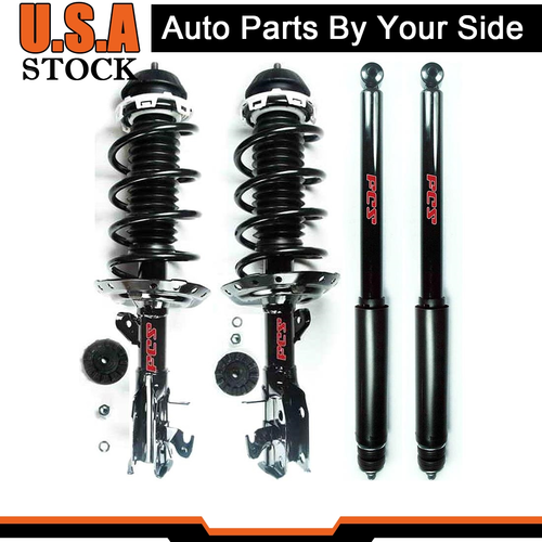 New OE Front Struts & Rear shocks For 2009-2013 Honda Fit 1.5L Lifetime ...