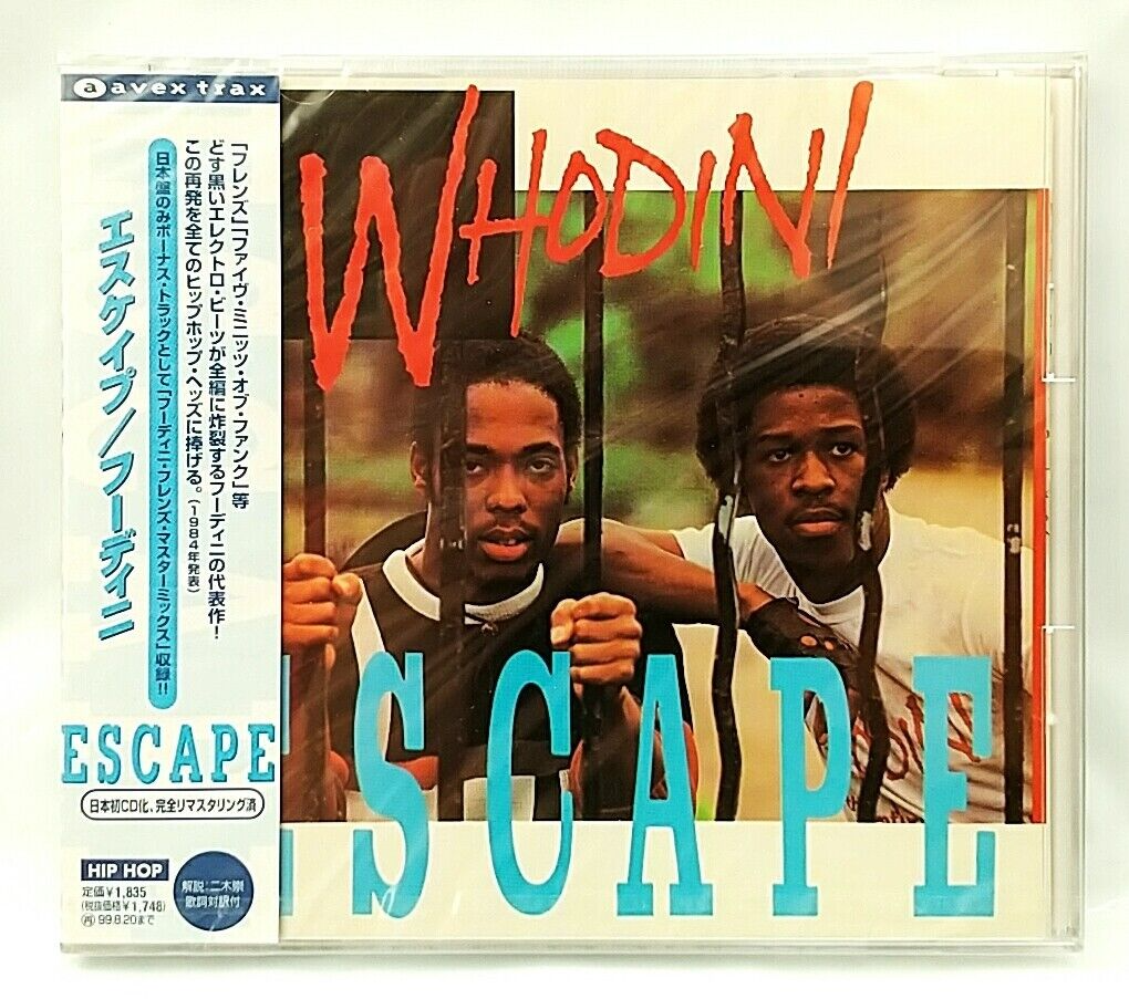 (CD) Whodini – Escape , Brand New, AVCZ-95071, Promo, Obi, Bonus Track ...