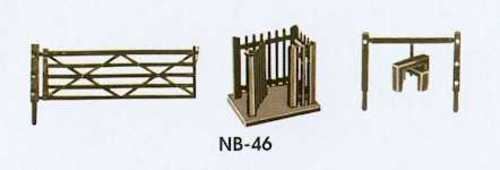 Field gates, stiles and wicket gates - N gauge Peco NB-46 | eBay