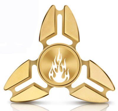 Fidget Spinner Tri-Spinner Aluminum Metal Flame | eBay