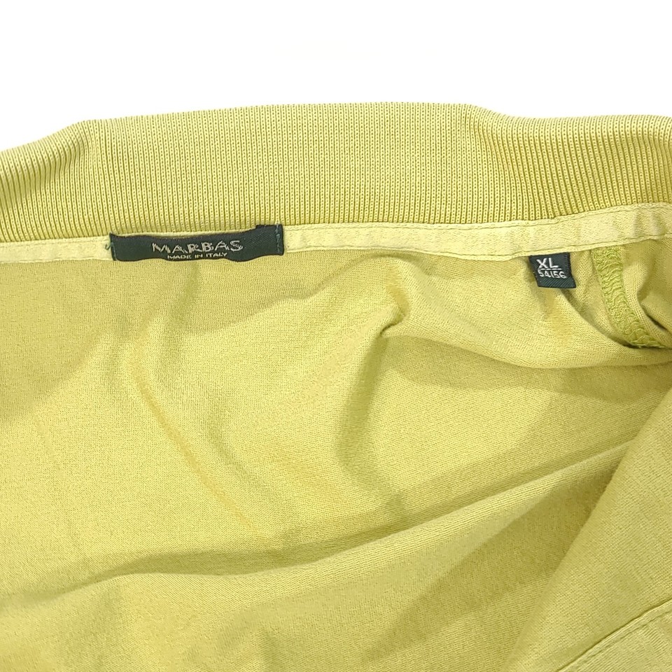 MARBAS Made in ITALY Green Polo Golf Shirt Men's Sz Large | eBay