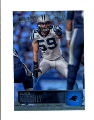 LUKE KUECHLY 2016 PANINI PRESTIGE #31 XTRA POINTS PLATINUM PARALLEL ...