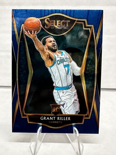 2021-22 Panini Select Blue Basketball Card 166 Grant Riller RC ...