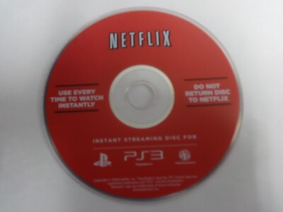 NETFLIX Start Up Disc Sony Playstation 3 PS3 Game Disc Only Free Ship ...
