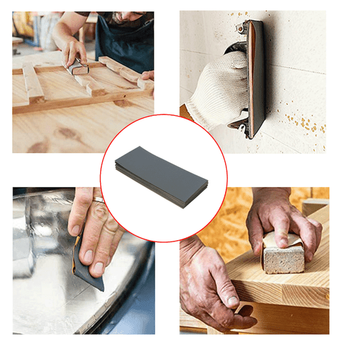 Sandpaper Set Wet Dry 28pc 36pc 42pc 72pcs 14 specs 120-3000 Grit ...