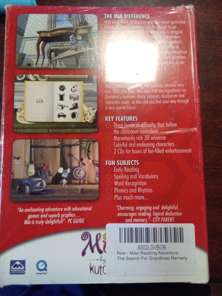 Mia's Bing Adventure Collection - Reading (CD-ROM) New | eBay