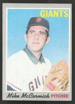 Mike McCormick 1970 Topps #337 San Francisco Giants VG-EX {0528 | eBay