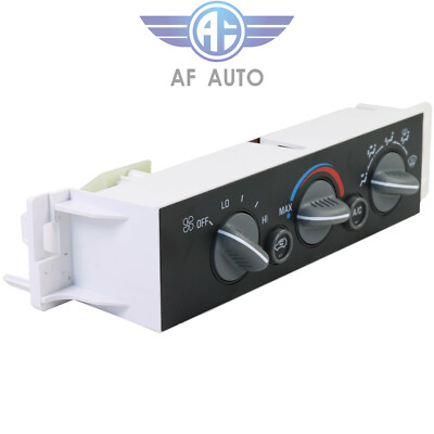 AC Heater Control Panel Fits Silverado Cheyenne LS Chevrolet GMC Base ...