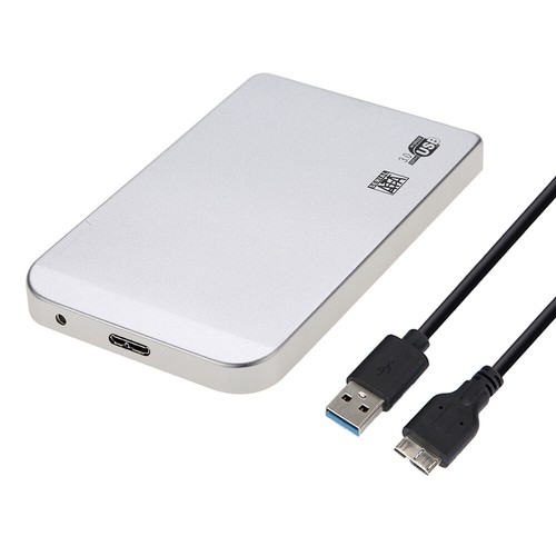 2TB 2.5" SSD HDD Hard Disk Drive Box USB 3.0 External Enclosure U0D3 ...