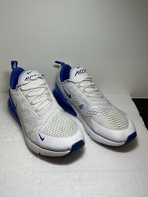 Nike Men Air Max 270 Athletic White Royal Blue Kentucky Size 13 DH0268 ...