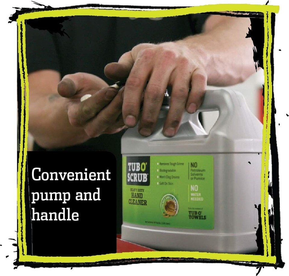 Tub O Scrub TS28 (4)Heavy Duty Hand Cleaner With Aloe & Lanolin-Hand ...