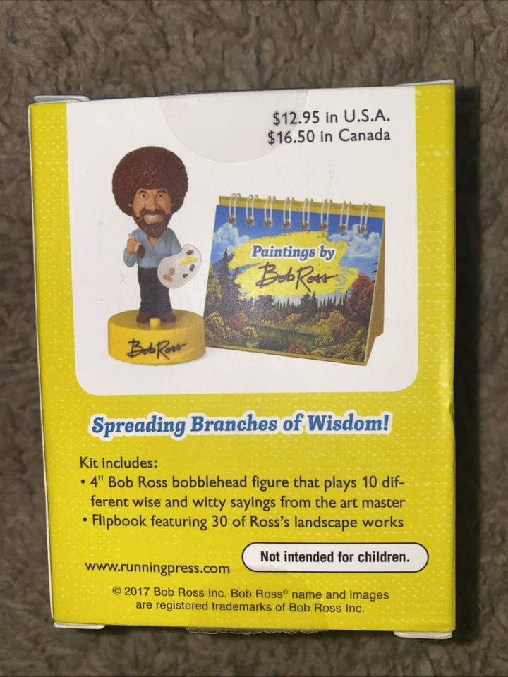 Bob Ross Bobblehead : With Sound! by Bob Ross 9780762490417| eBay