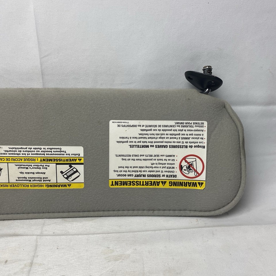 1989-2006 Ford Ranger Sun Visor Pair Set Driver Passenger Left Right ...