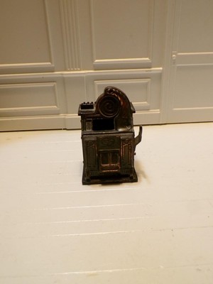 Vintage Diecast Bronze Toned Metal Slot Machine Play/Me Pencil ...