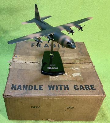 Precise Models Lockheed Hercules USAF Desk Model Airplane Display New ...