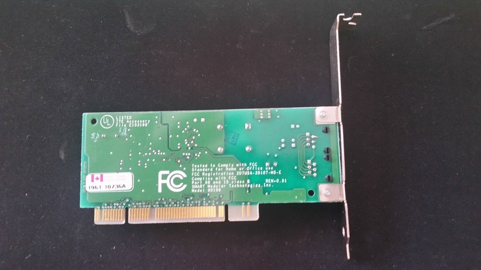 Smart Modular Technologies 56k PCI Modem Model 90109 | eBay