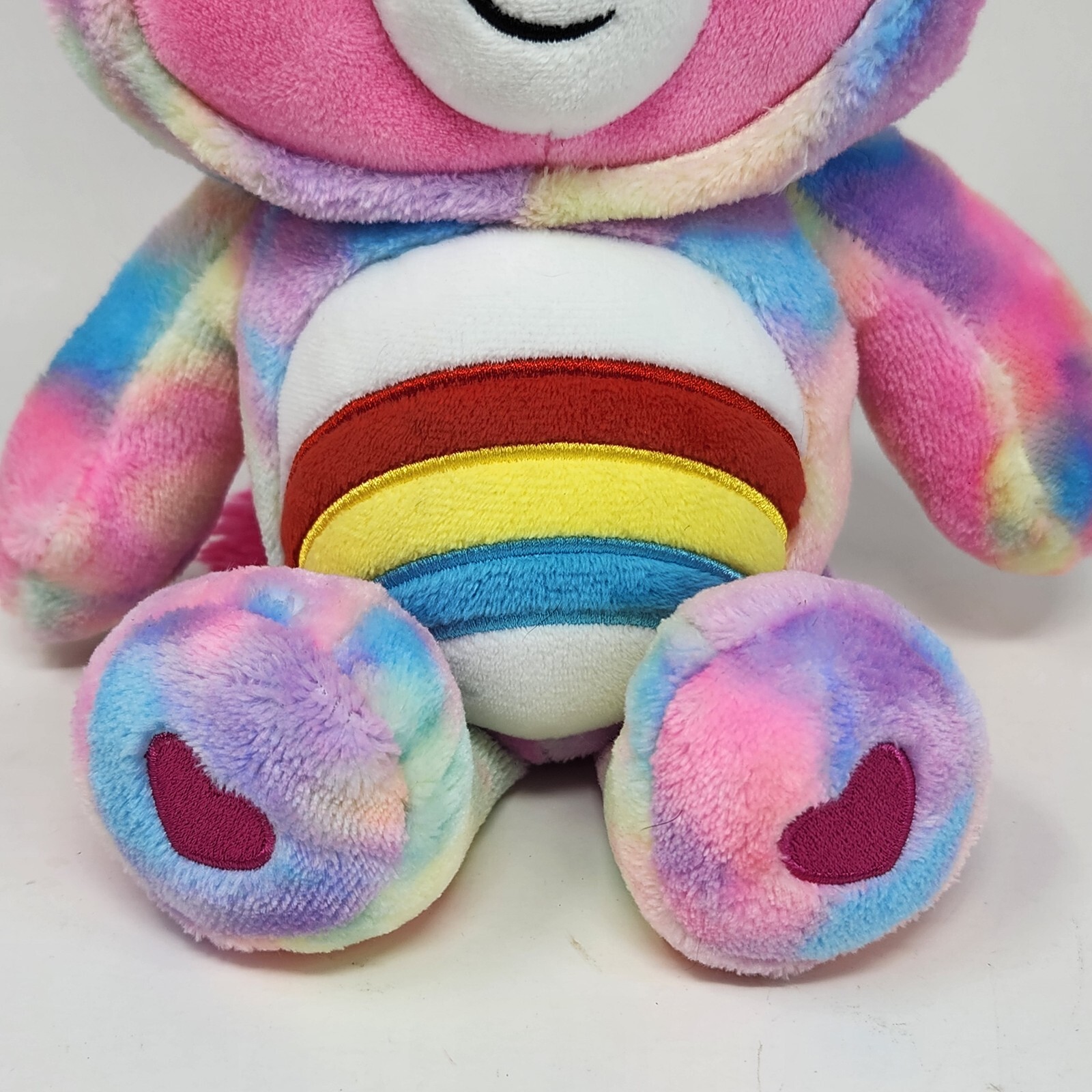 BASIC FUN 2021 CARE BEARS HOODIE FRIENDS CHEER BEAR STUFFED ANIMAL ...