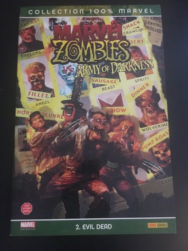 MARVEL ZOMBIES 2: EVIL DEAD COLLECTION 100% TPB PANINI COMICS FRANCE ...