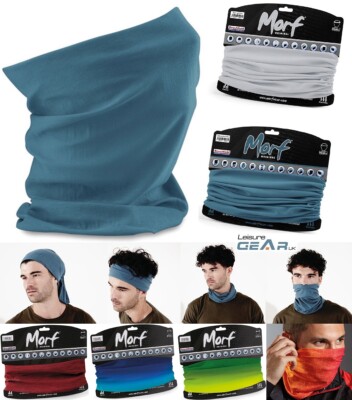 Microfibre SNOOD Scarf Morf Original MULTI USE Motorcycle Face Neck ...