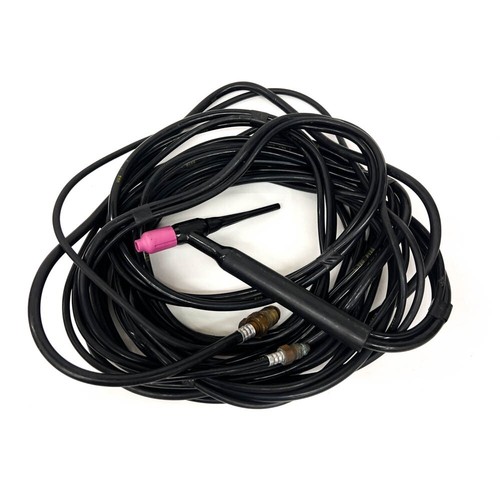 Heliarc HW-18 Water Cooled Tig Welding Torch 60° Hard Body 25-ft L-Tec ...