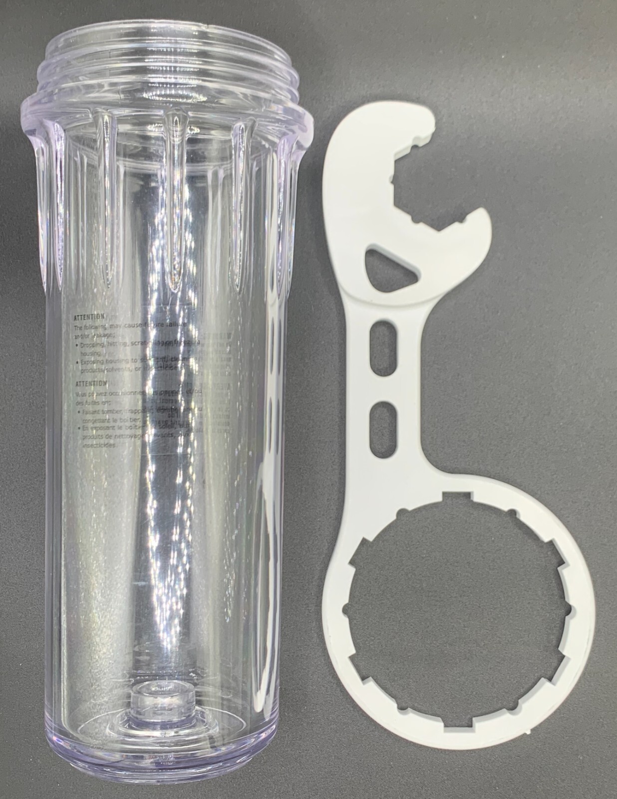 NEW GE Replacement CLEAR Canister w/ O-ring & Wrench for GXWH20S ...