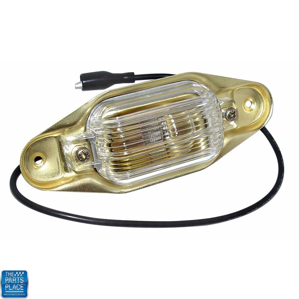 1967-1987 Chevy / GMC Rear License Plate Light Lamp Assembly New | eBay