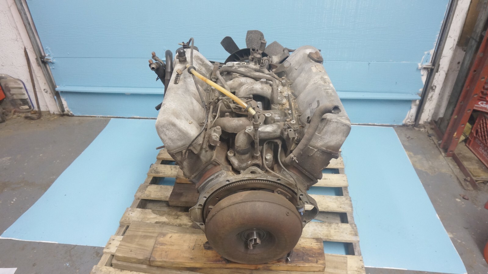 MERCEDES--BENZ R107 450SL , EARLY ENGINE ASSEMBLY CORE M117 | eBay
