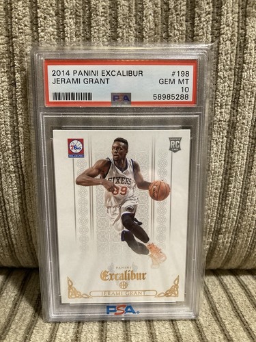 2014-15 Panini Excalibur Jerami Grant #198 PSA 10 GEM MT Rookie RC | eBay