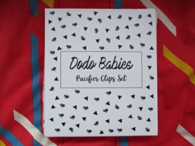 Dodo Babies Pacifier Clip Set – 4 pcs Pacifier Clips with Dummy Holder ...