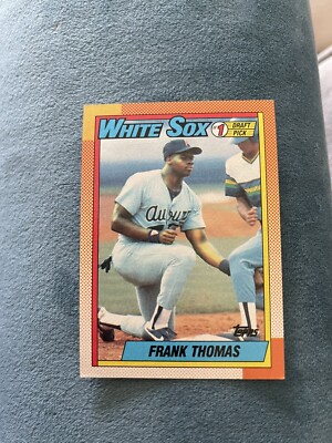 1990 Topps Frank Thomas #1 draft pick | eBay