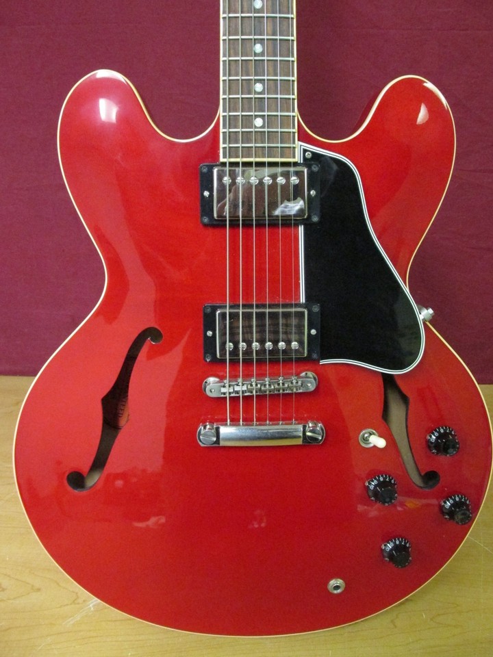 Gibson ES-335 Semi-Hollow Electric Guitar 2010- Cherry Red w/ OHSC ...