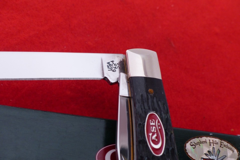 Case XX USA 4.25" Bone 6254 SS 2 Blade Trapper 2007 Knife MINT | eBay