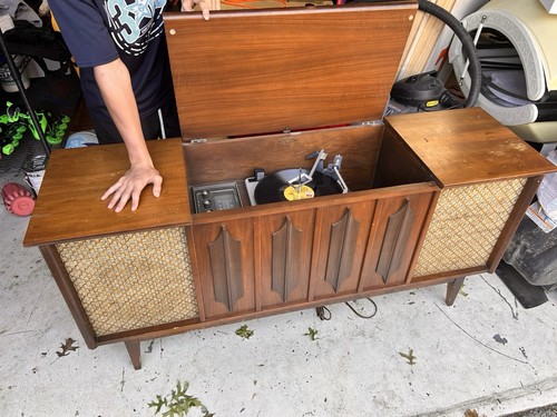 Fully Functional 1967 Sears Silverstone Record Player/Phonograph Mid ...