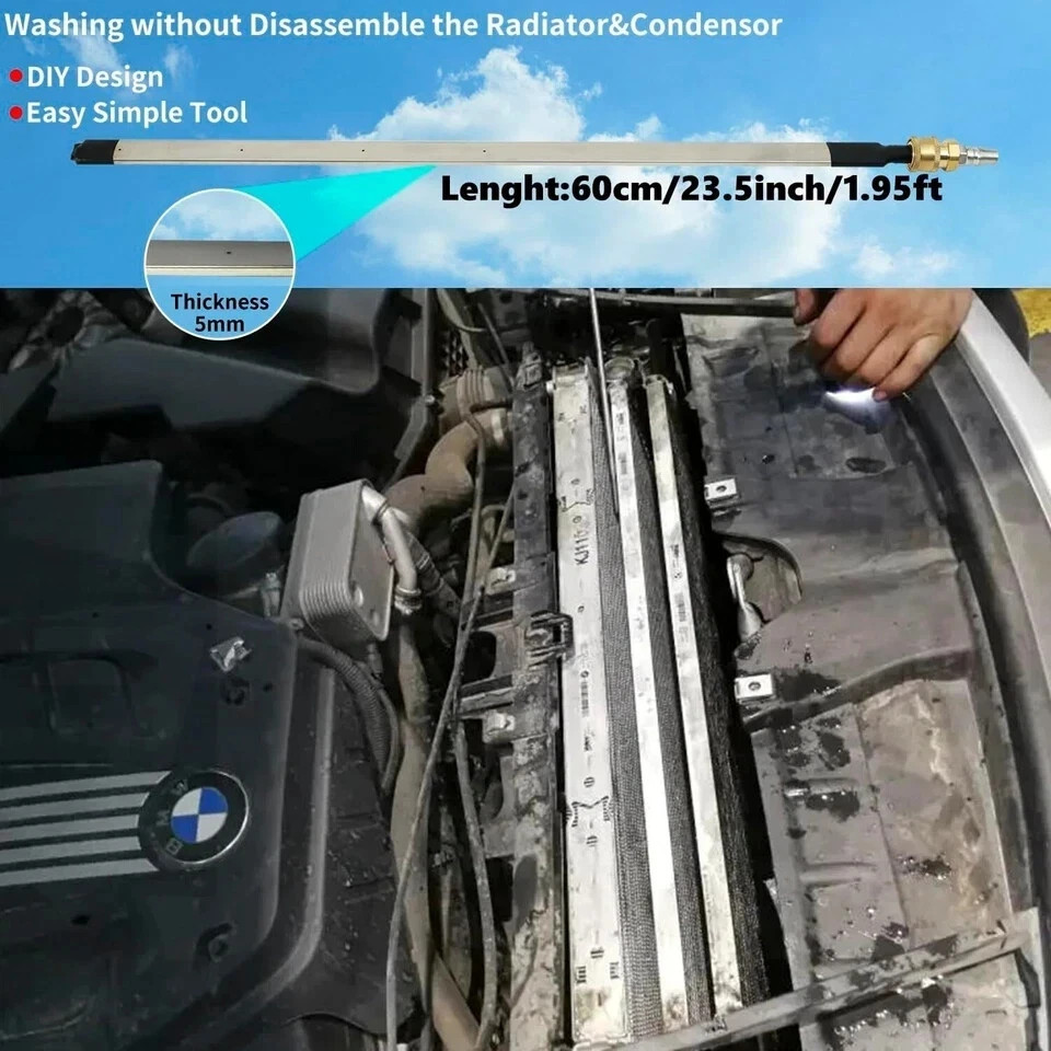 Radiator Cleaning Wand,Radiator Genie Water Air Cleaning Wands,Radiator ...