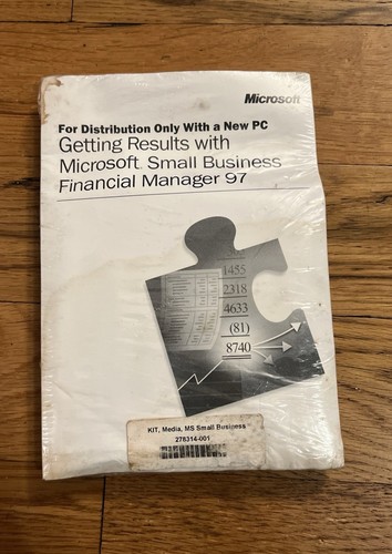 Microsoft Office 97 Small Business Edition Sealed Word Excel Outlook ...