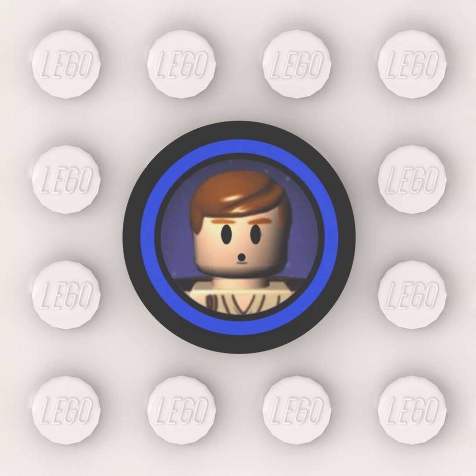 LEGO Star Wars The Complete Saga Custom Minifigure Icon Tokens Tiles ...