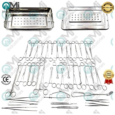 40 Pcs Appendectomy & Hernia Surgical Instruments Set with Instruments ...