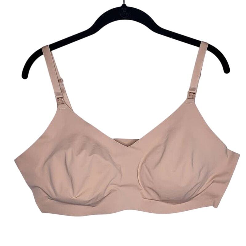 Knix Leakproof Seamless Wireless Nursing Bra Beige Nu… - Gem