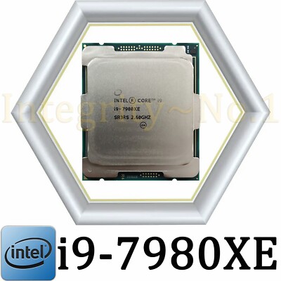 Intel Core i9-7980XE Extreme Edition SR3RS 2.6GHz 18-Core LGA-2066 CPU ...