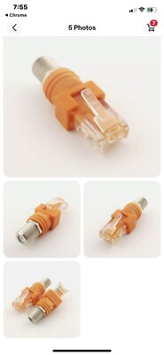 rg6 to Ethernet connector | eBay