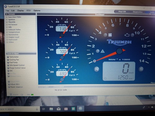 Lonelec Tune ECU TuneECU Cable Lead Interface for Triumph KTM Aprilia ...